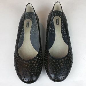 Propet | Shoes | Propet Cicely Black Laser Cut Ballet Flat 9naa | Poshmark